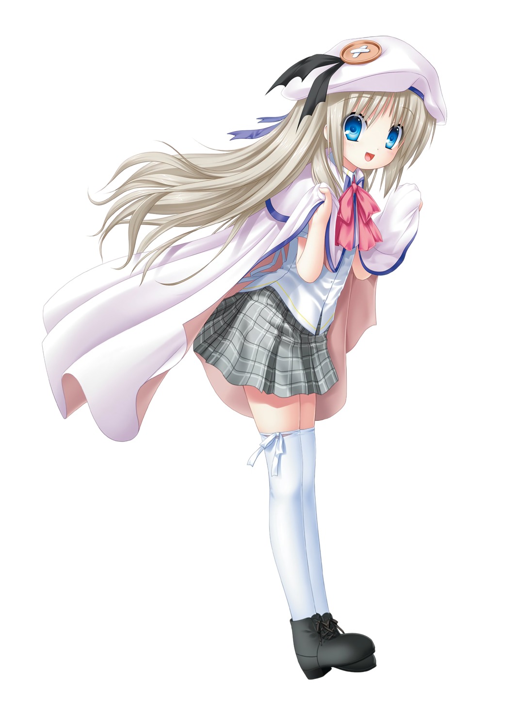 key na-ga kud wafter little busters! noumi kudryavka seifuku thighhighs | #594043 | yande.re